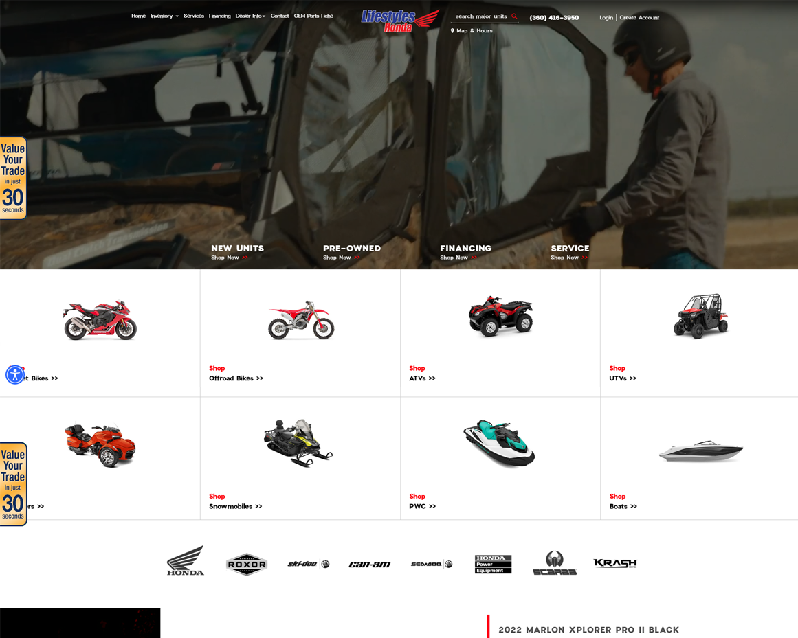 Professional Dealer Websites - Virtual Dealer 360